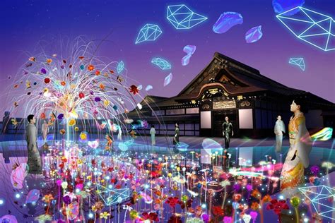 世界遺產二条城今秋必玩超璀璨NAKED FLOWERS 2022開幕