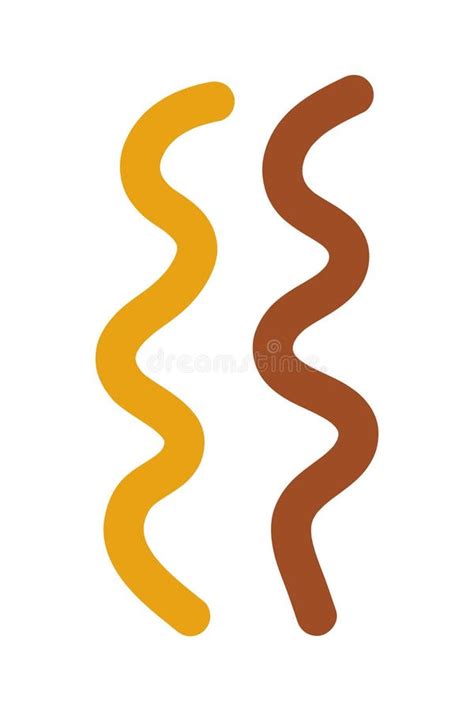 Abstract Shapes Wavy Zigzag Lines Artistic Flow Stock Illustration Illustration Of Stylish