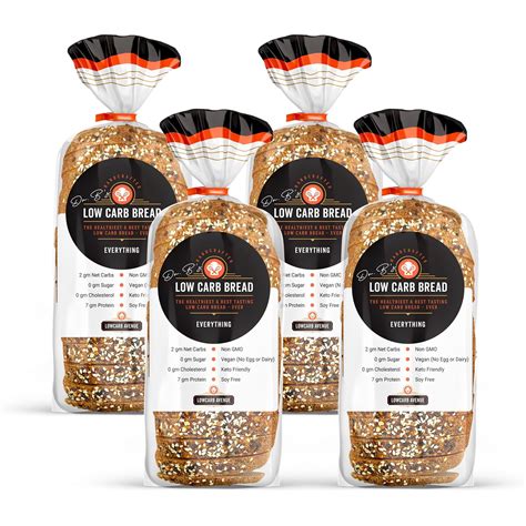 Dr Bs Multigrain Bread 2g Net Carbs And 7g Protein Low Calorie