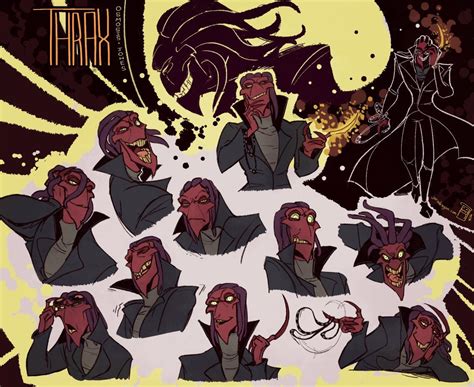 Osmosis Jones Thrax Sketches