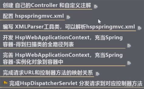 手写springmvchspspringmvc Csdn博客