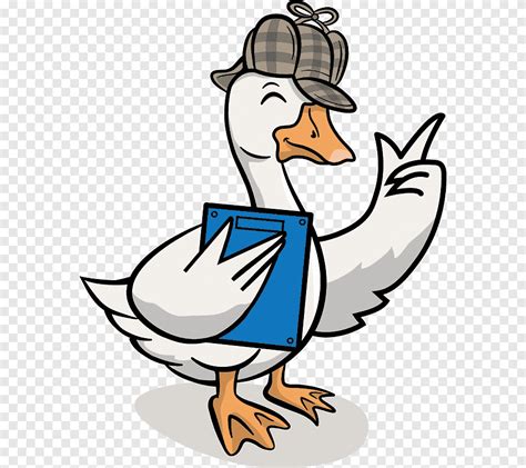 Как нарисовать гуся мультяшного 80 фото