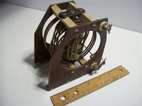 Ham Radio Variometer Inductance Coupled Coil Antenna Tuner Vintage Gear Tuned Ebay