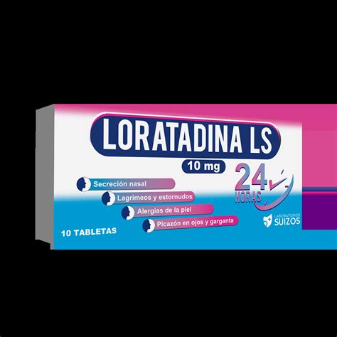 Loratadina Ls X 10 Tabletas Laboratorios Suizos