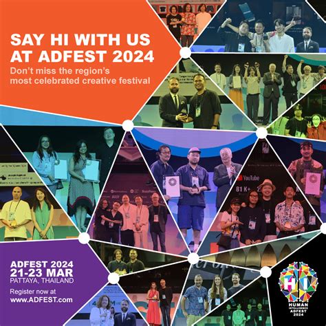 Register For Adfest 2024 And Join Us To Celebrate Creative Excellence
