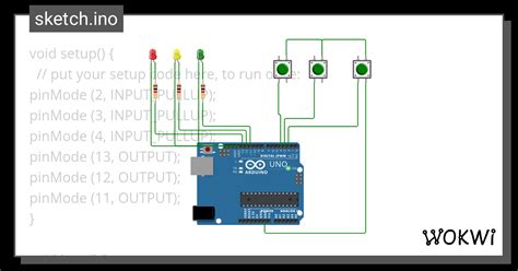 P6pratikumpushbutton Wokwi Esp32 Stm32 Arduino Simulator