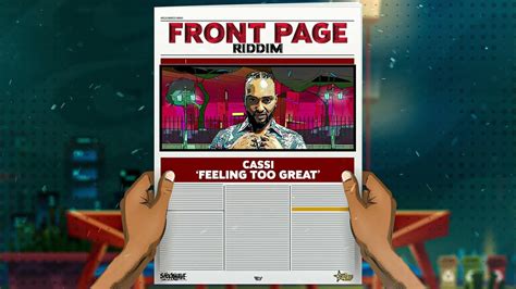 Cassi Feeling Too Great Front Page Riddim Youtube