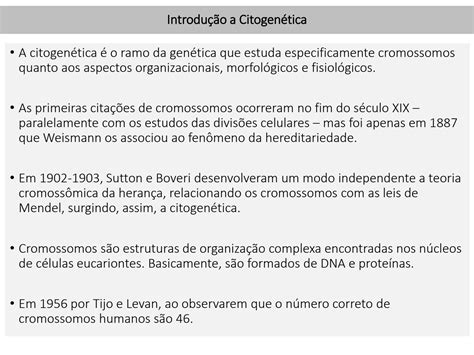 Solution Aula Citogene Tica Parte Te Cnica De Cariotipagem E Colorac A O Studypool