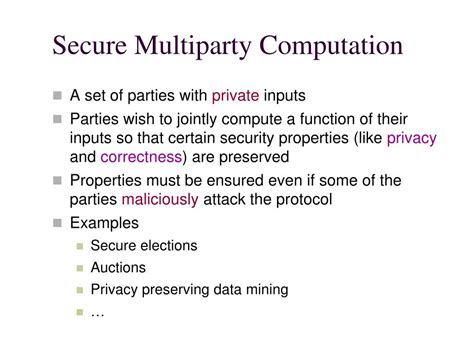 Ppt Secure Multiparty Computation Powerpoint Presentation Free