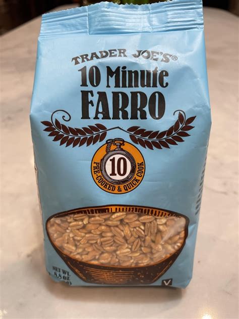 Trader Joes 10 Minute Farro Its Good Traderjoes