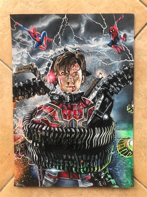 Spider Man No Way Home Drawing Print Etsy Australia