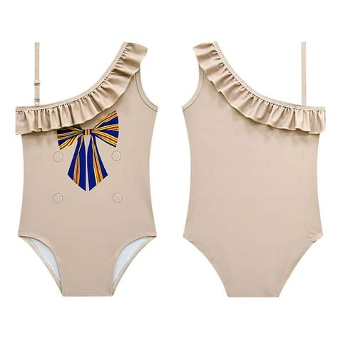 Girls Megan One Pieces Swimsuit One Shoulder Summer Bathing Suit