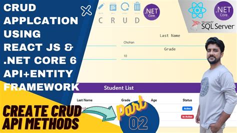 Crud Application Using React Js Net Core And Sql Server Part 2 Create
