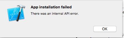 Iphone App Installation Failed In Ios Stack Overflow
