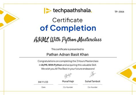 Adnan Khan On Linkedin I Recently Attended A Aiml With Python