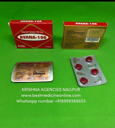 Avanafil Tablets 100 Mg At Rs 250strip Avanafil Tablets In Nagpur