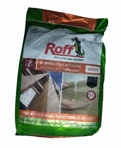 Roff T20 Extrofix Ultra Tile Adhesive 20 Kg Bag At 1450 Bag In Nagpur