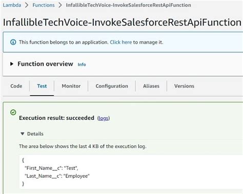 Query Custom Object Using Invokesalesforcerestapifunction For Salesforce Service Cloud Voice