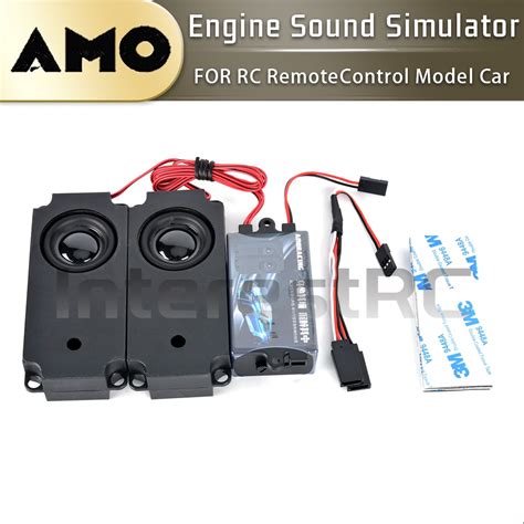 Rc Remote Control Model Car Parts Speakers Generation Sound Simulator Group Effect