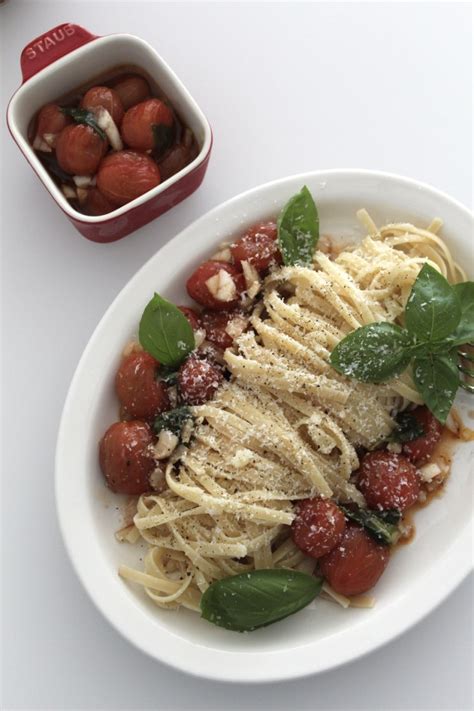방울 토마토 마리네이드 냉파스타 만들기 토마토 바질 콜드파스타 소스 레시피 네이버 블로그