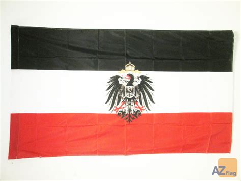 German Empire With Arms 1871 1918 Flag 3 X 5 With A Hole For A Pole