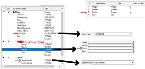 Database Fields Not Showing As Pop Up Entry In Ifc Proxy Troubleshooting Vectorworks