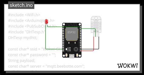 mqt with subscribe wokwi esp32 stm32 arduino simulator
