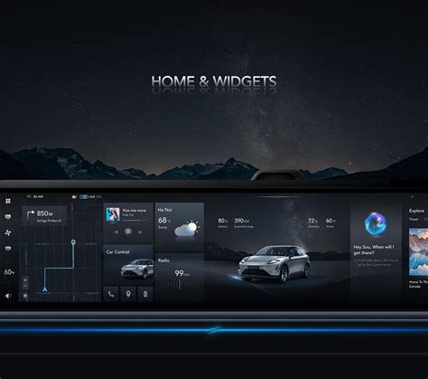 Automotive Hmi Design On Behance