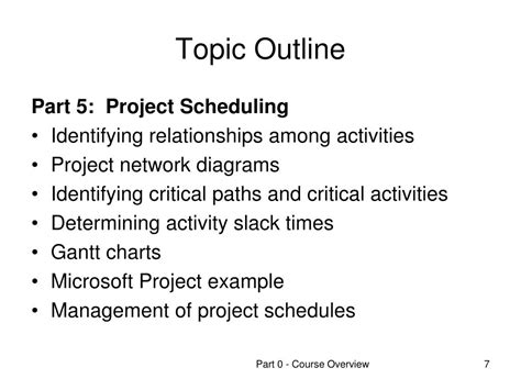 PPT Topic Outline PowerPoint Presentation Free Download ID 6815609