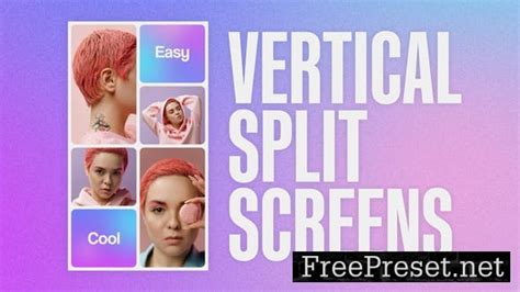 Vertical Split Screens Video Template 51297230