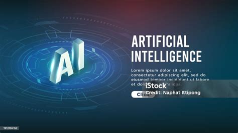 세상에 영향을 미치는 인공 지능 기술 기술 및 과학 개념 기계 학습 시스템 Ai 뇌 분석 정보 하이테크와 미래 세계 디지털 개념 배경입니다 공학에 대한 스톡 벡터 아트 및