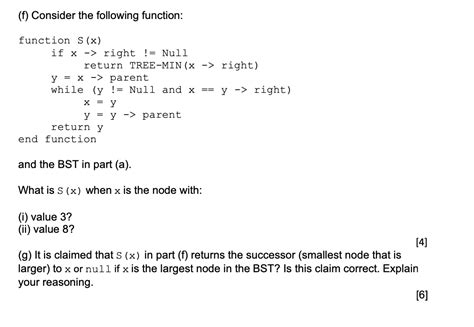 Solved A Consider The Binary Search Tree In The Diagram Chegg