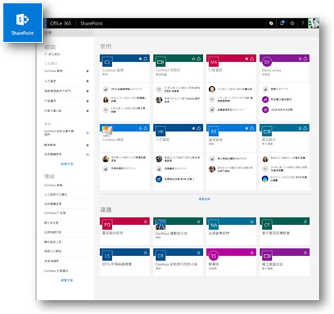 sharepoint 行動智慧型內部網路 microsoft 365 blog
