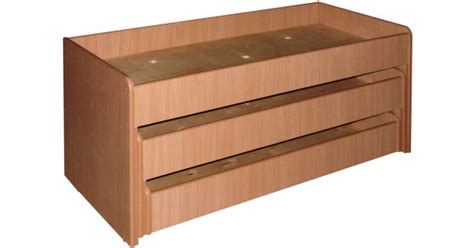 93Ш Ліжко 3 ярусне видвижне без тумби