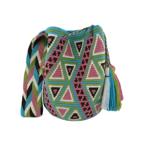 Wayuu Bag Large Mochila Wayuu Pattern Handmade Bolso Wayuu Taschen Sac
