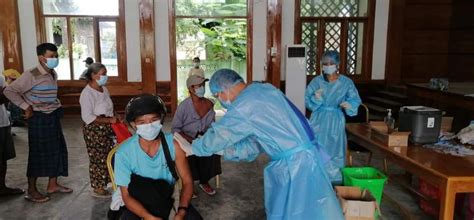 ဗန်းမောက်မြို့နယ်တွင် ဒုတိယအကြိမ် ထိုးနှံပေးရမည့် ကိုဗစ် ၁၉ ရောဂါကာကွယ်ဆေးအား ဆက်လက်ထိုးနှံပေး