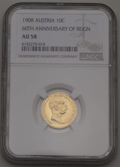 Zlat Koruna Fj I Bz Jubilejn Ngc Au N Dhern R Aukro