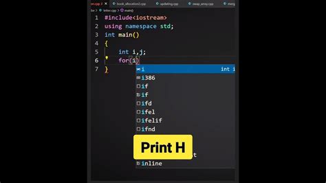 How To Print Letter H In C C Tutorial Programming Coding Pattern Youtube