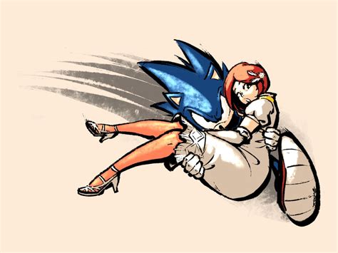 Sonic The Hedgehog And Princess Elise The Third Sonic And 1 More