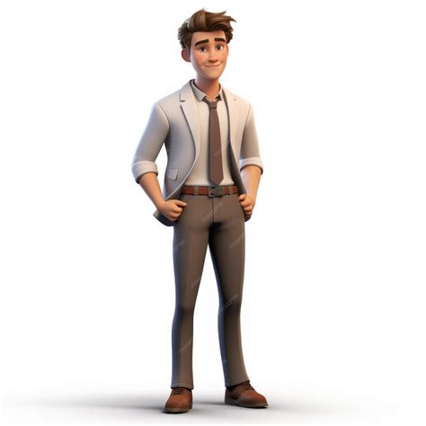 Premium Photo 3d Render Cartoon Of Grayson Blazer In Arthur Sarnoff Style