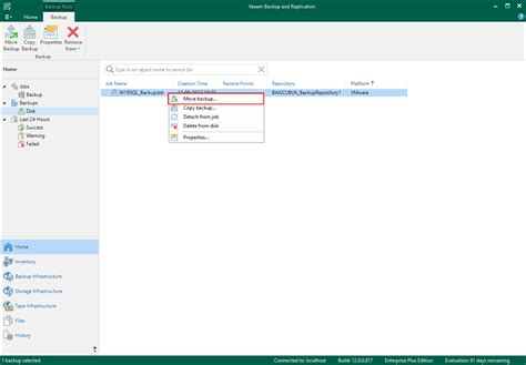 Veeam Backup And Replication 12 Move Backup