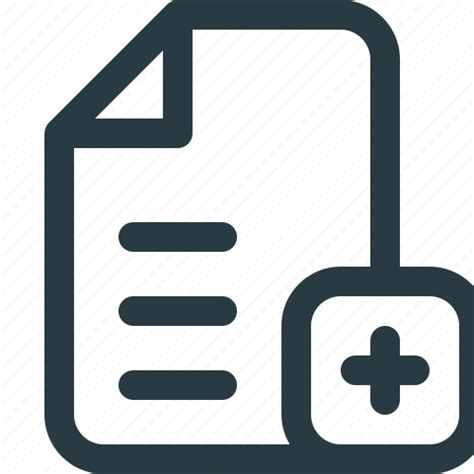 Add Document File Plus Create Folder Icon Download On Iconfinder