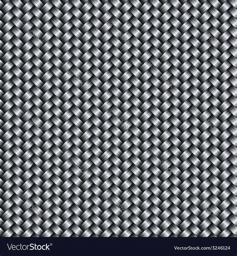 Carbon Fiber Texture Seamless Pattern Royalty Free Vector