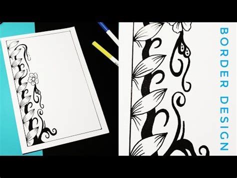 Assignment Front Page Design Border Design Border Design For Project Work Project