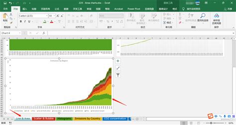 Excel数据可视化系列之面积图的应用，了解一下！