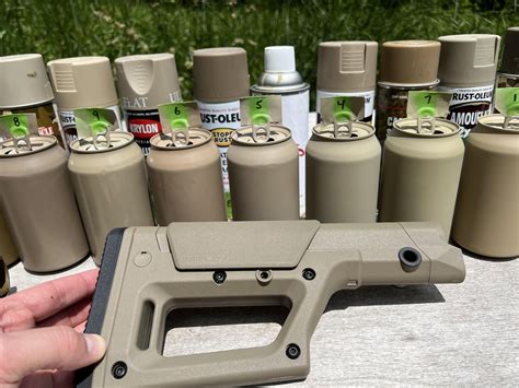 Fde Tan Color Swatch Megathread Rrattlecannedguns