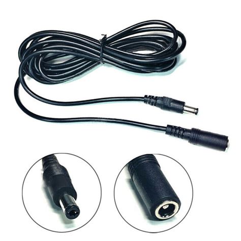 5 Ft Dc Power Extension Cord Cable 2 5mm X 5 5mm Cctv Extender Male To Female For M8 M8s Mx Mxq