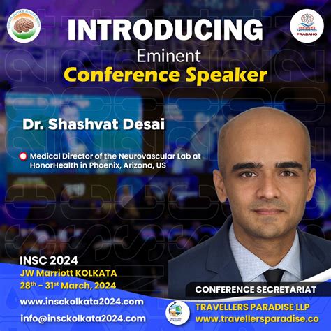 Shashvat Desai Md On Linkedin Looking Forward To Presenting At The Indian National Stroke