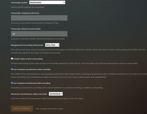 gpu passthrough plex not using gpu r unraid