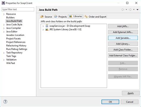 Invoke Soap Web Service Using Client Jarswsimport Command